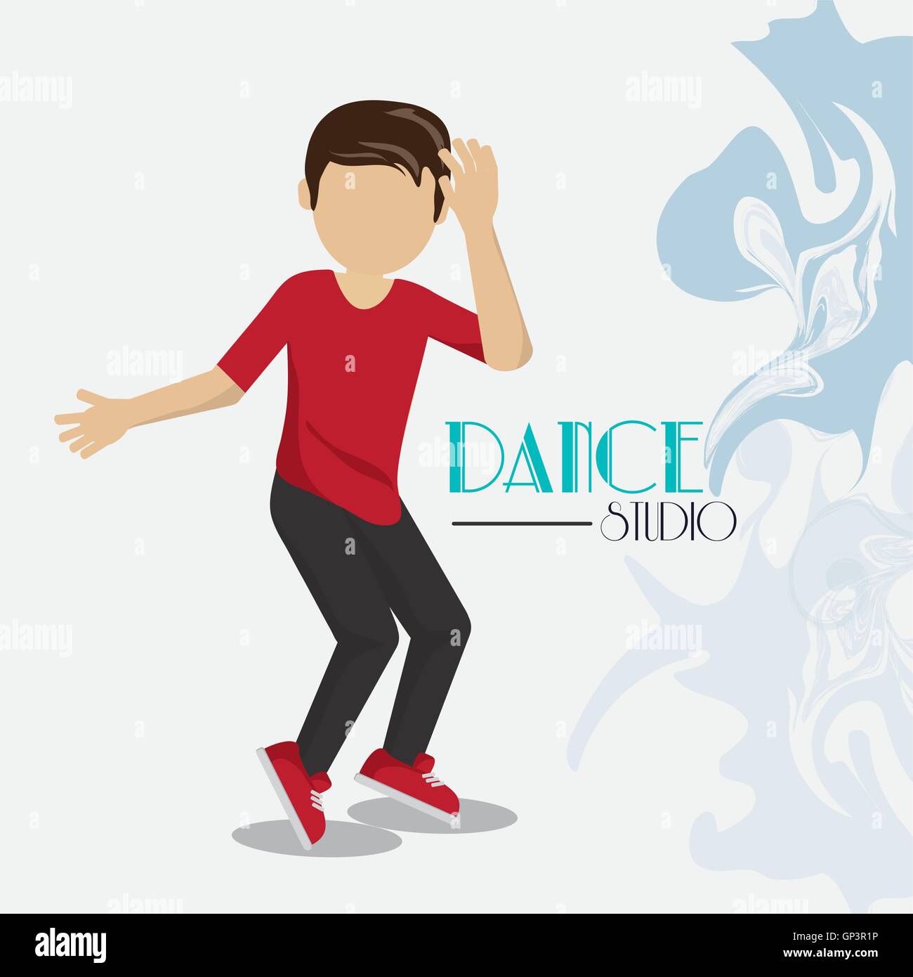 Dance studio avatar dancer design Stock Vector Image & Art - Alamy