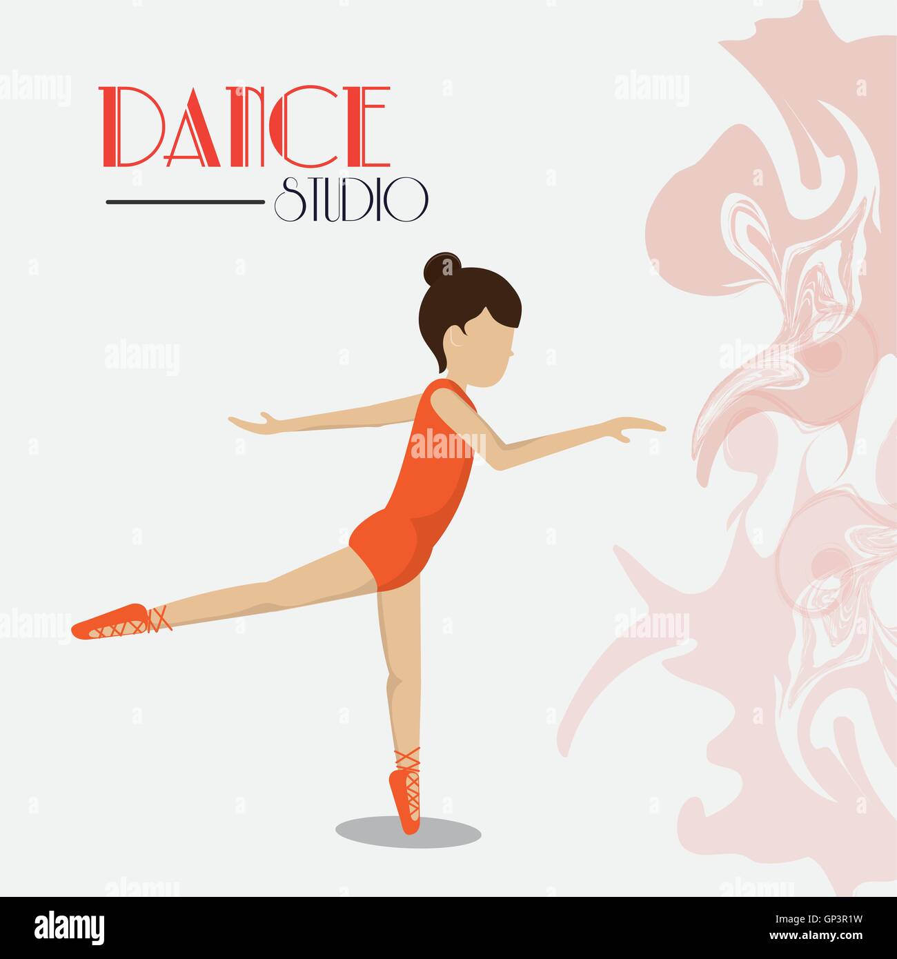 Dance studio avatar dancer design Stock Vector Image & Art - Alamy
