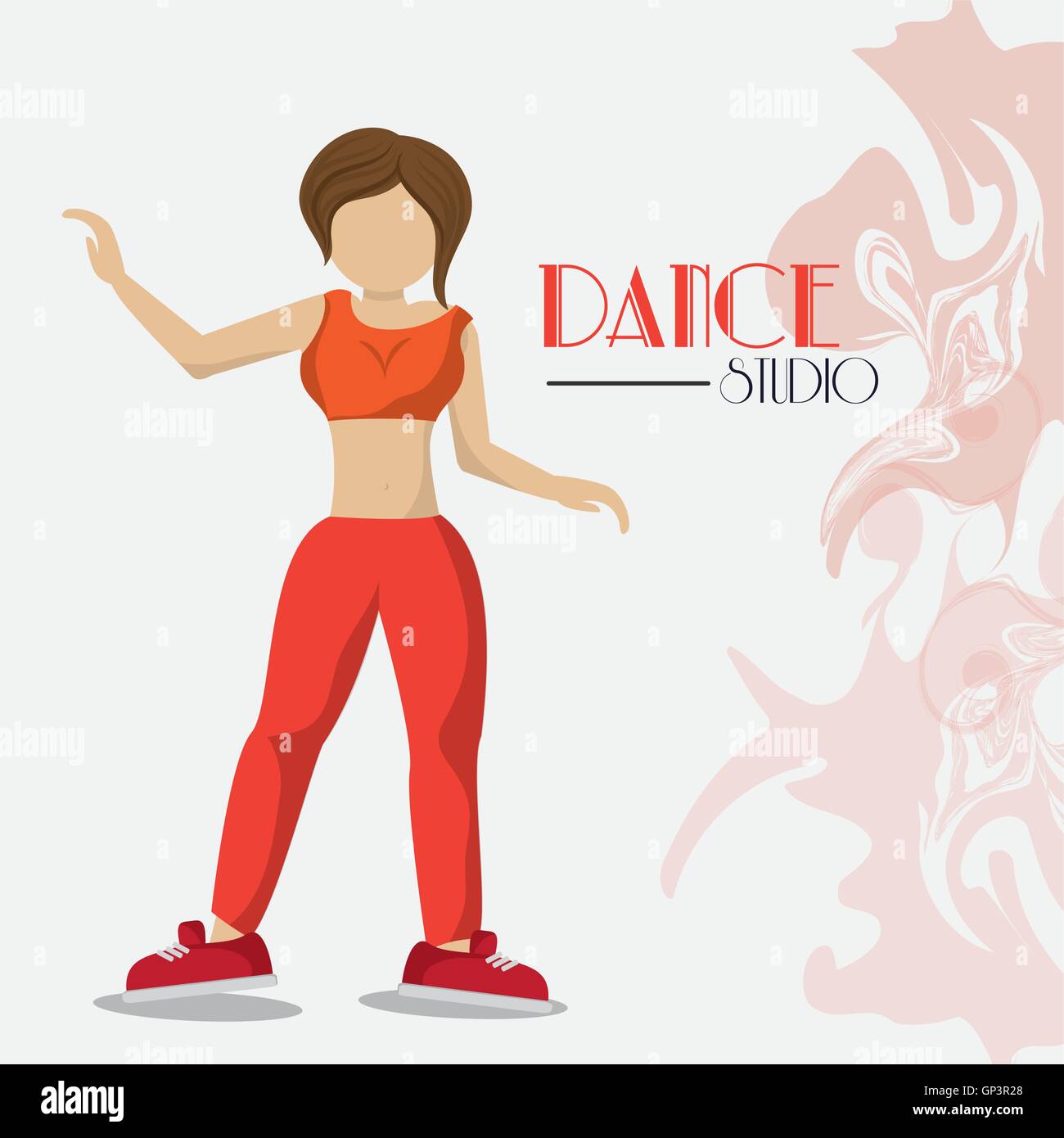 Dance studio avatar dancer design Stock Vector Image & Art - Alamy