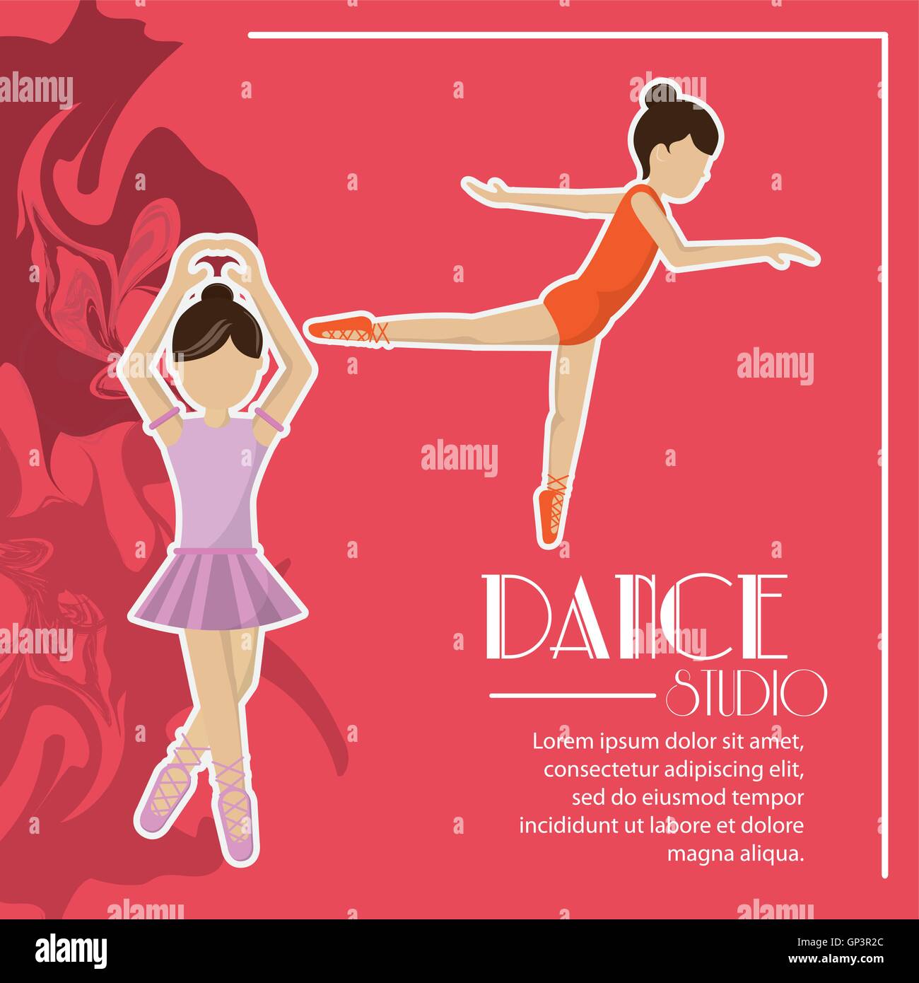 Dance studio avatar dancer design Stock Vector Image & Art - Alamy