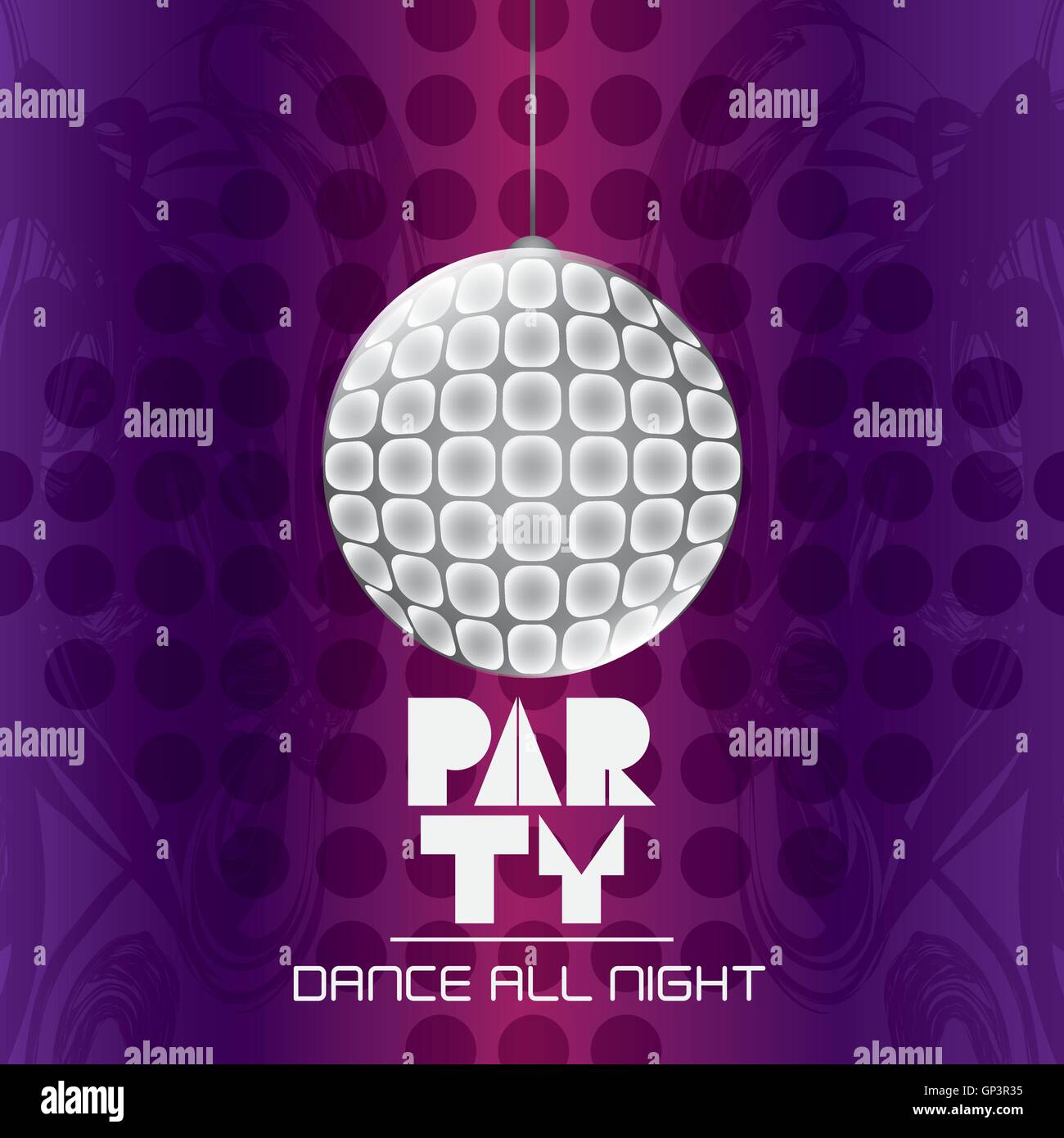 party advertising card design Stock Vector Image & Art - Alamy