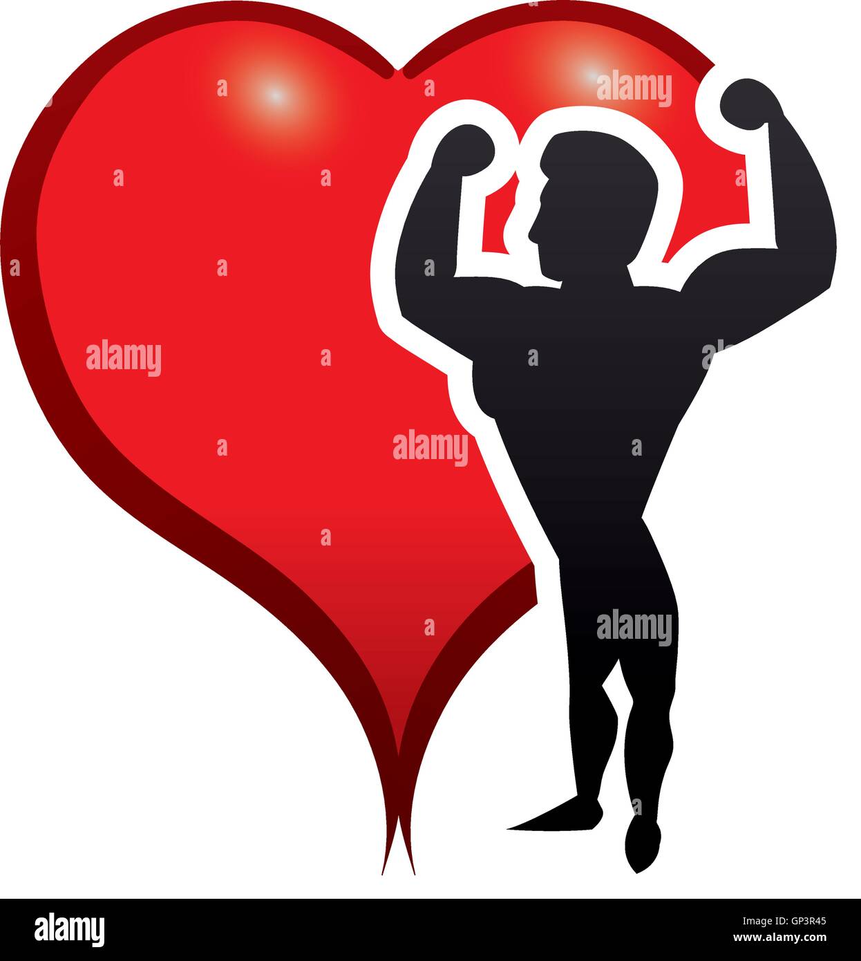 fitness gym bodybuilding design Stock Vector Image & Art - Alamy