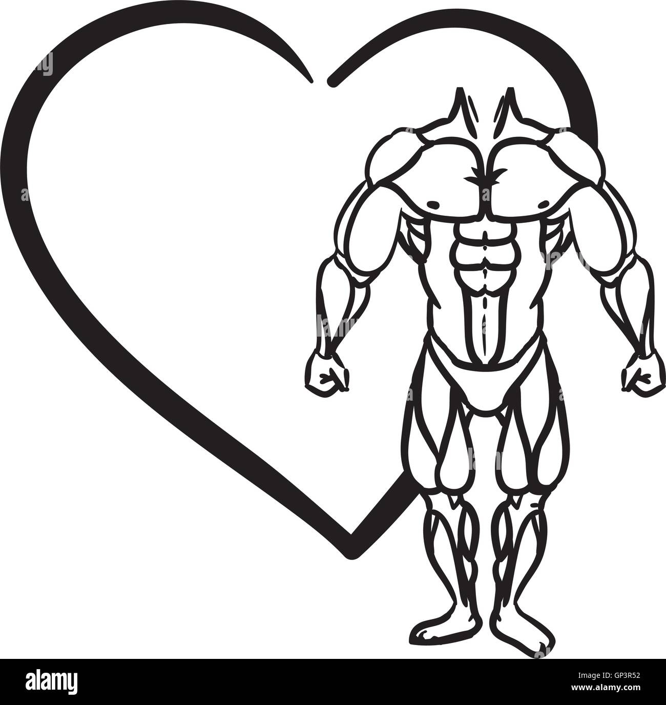 fitness gym bodybuilding design Stock Vector Image & Art - Alamy