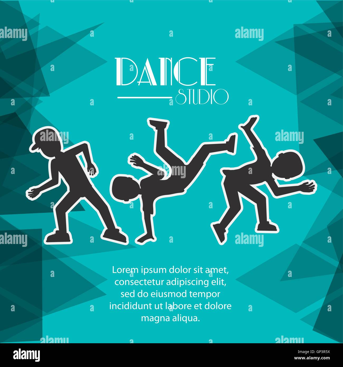 Dance studio avatar dancer design Stock Vector Image & Art - Alamy