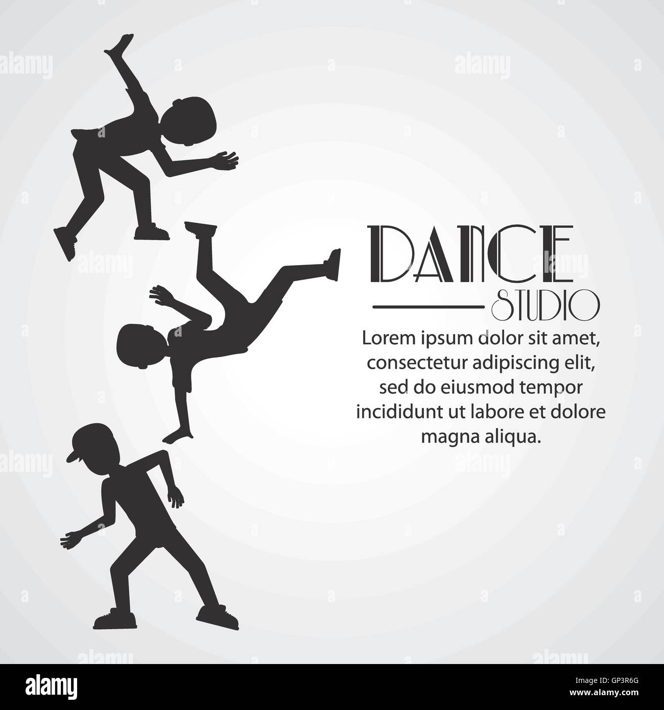 Dance studio avatar dancer design Stock Vector Image & Art - Alamy