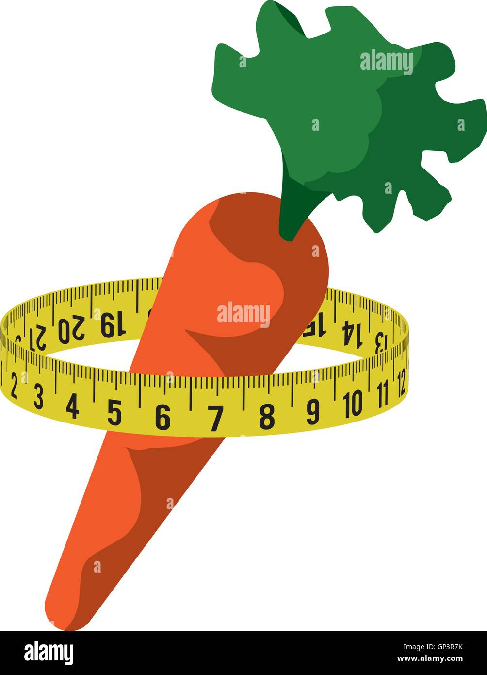 carrot meter food design Stock Vector Image & Art - Alamy