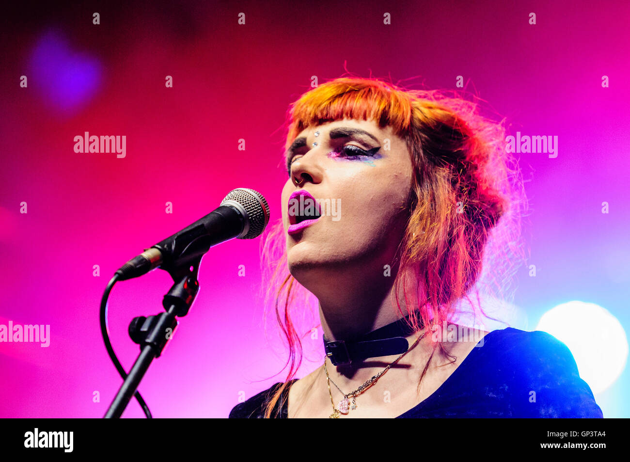 Belfast, Northern Ireland. 07 Aug 2016 - Belfast singer Nuala Davies ...
