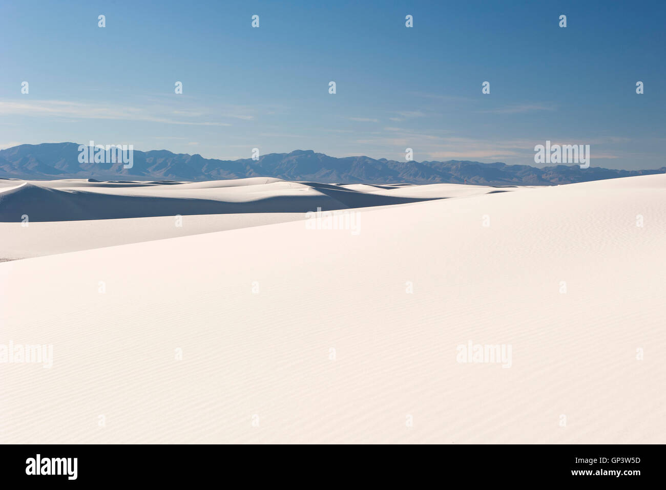 White Sands National Monument, New Mexico, USA Stock Photo - Alamy