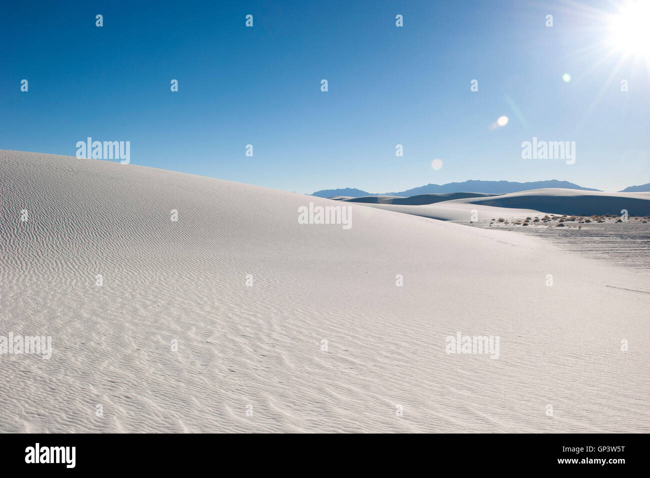 White Sands National Monument, New Mexico, USA Stock Photo - Alamy