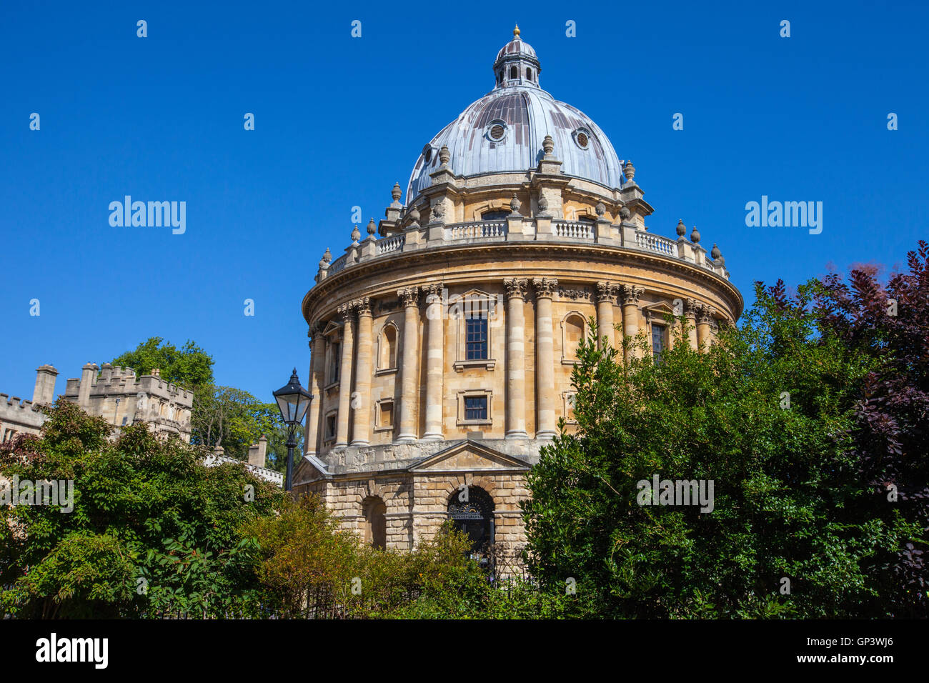 A view of the magnificent architecture of Radcliffe Camera designed by ...