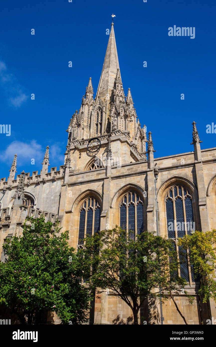 The university church of saint mary the virgin hi-res stock photography ...