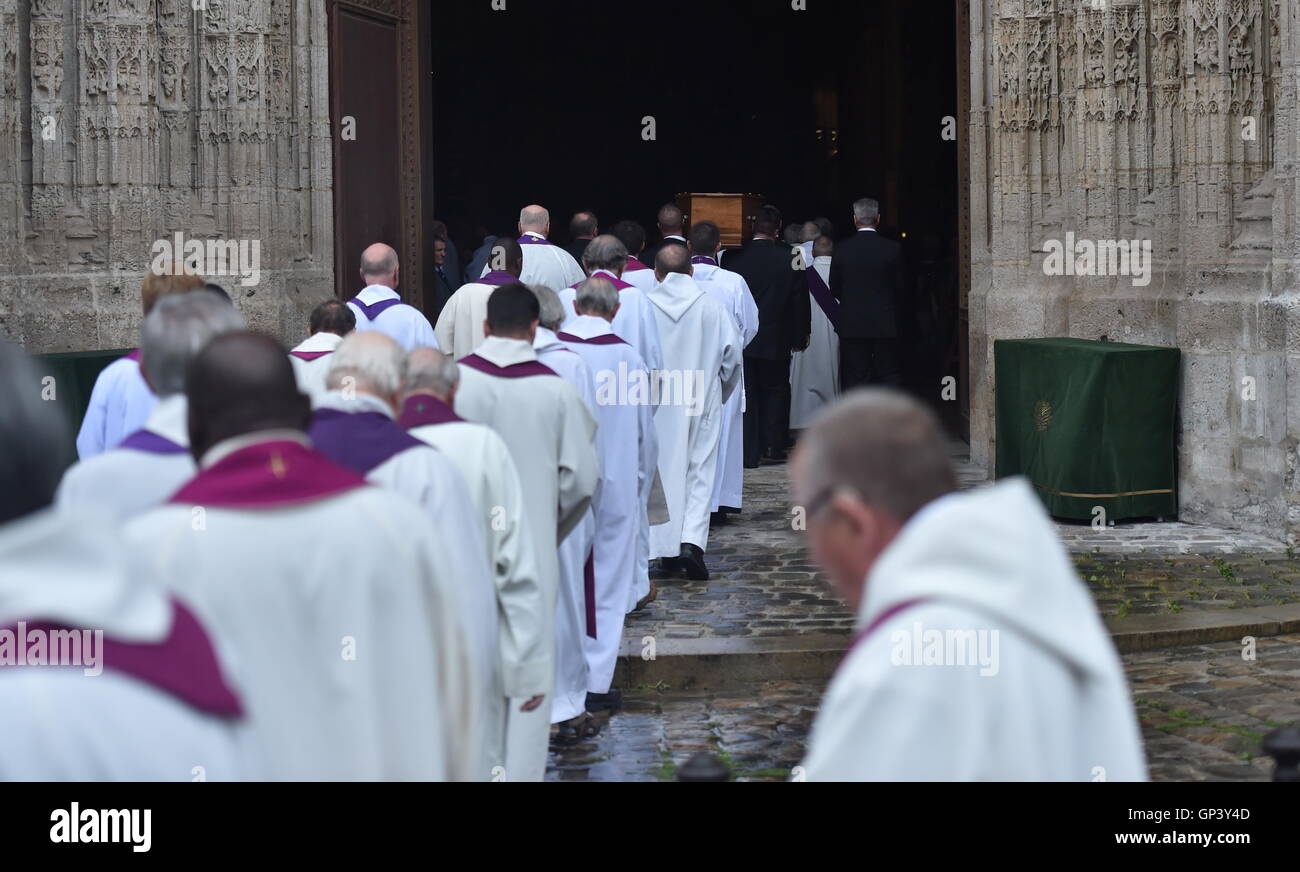 Funeral for 85-year-old Fr Jacques Hamel held at 11th-century Gothic ...