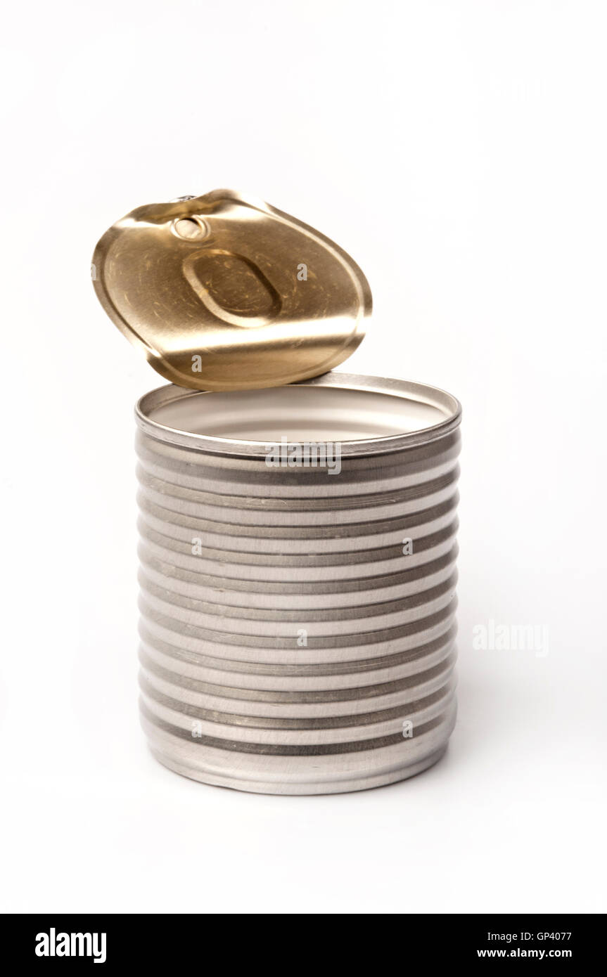 Open tin hi-res stock photography and images - Alamy