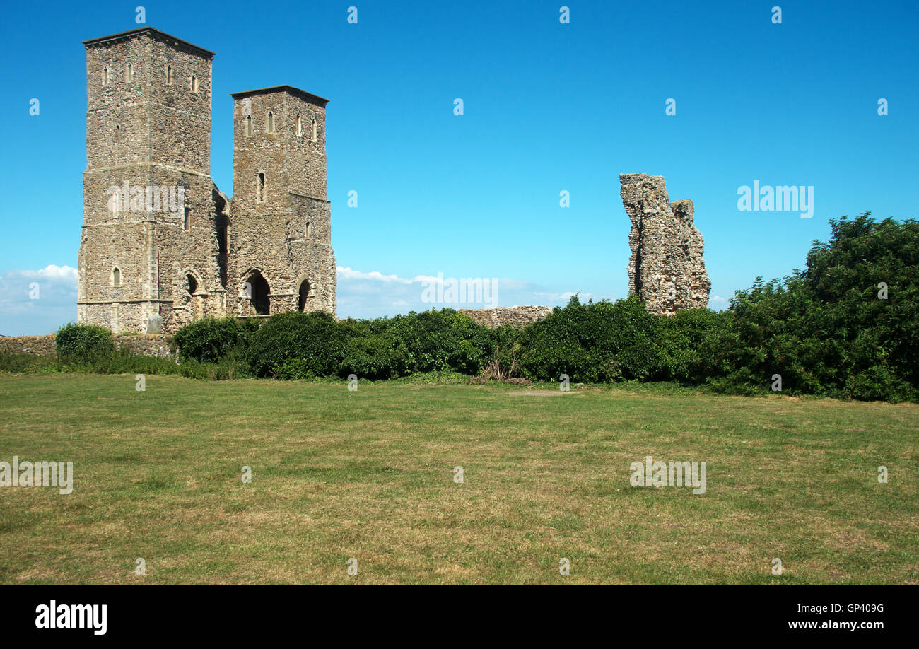 Reculver Tower, Kent, England Stock Photo - Alamy