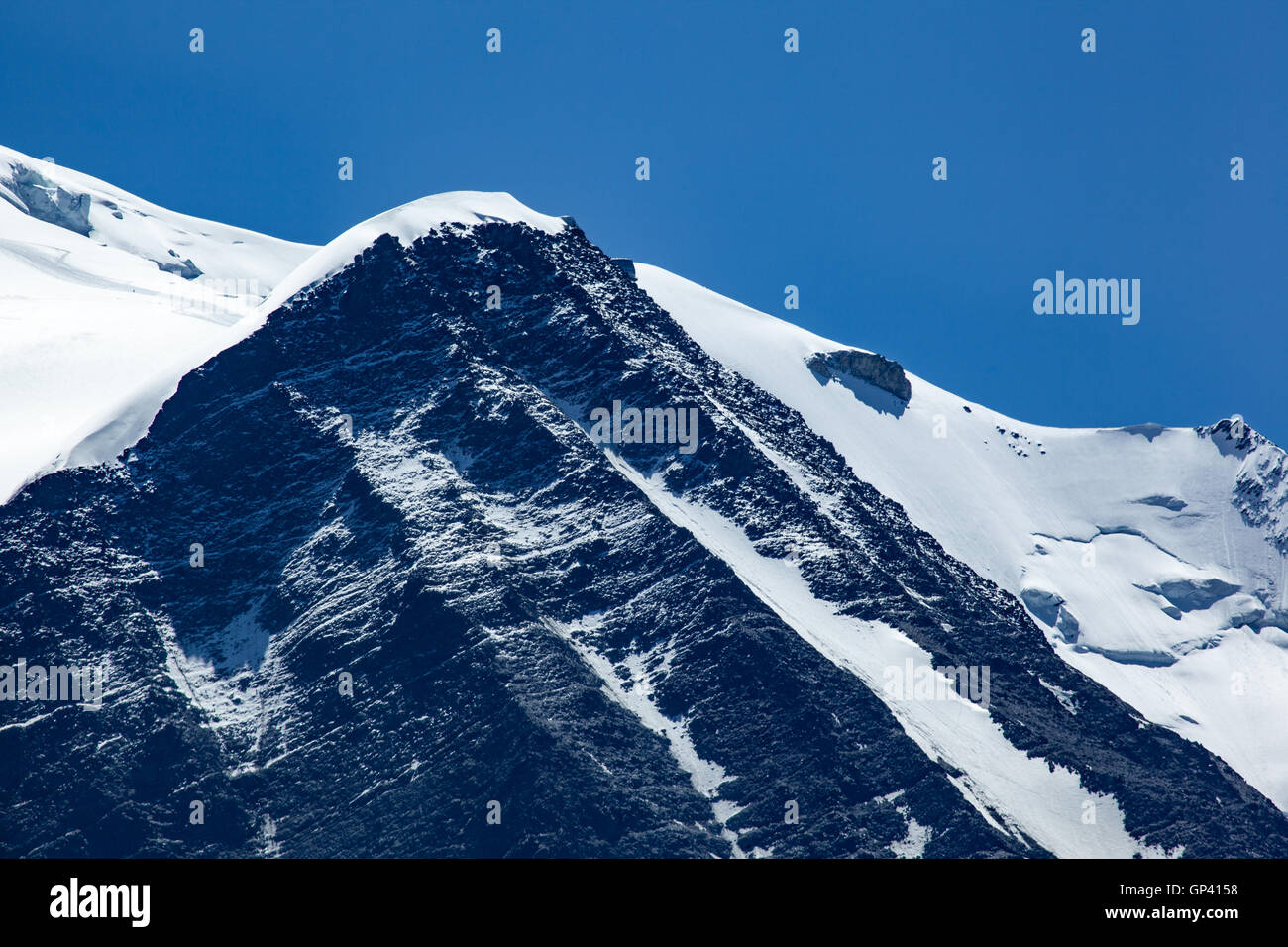 Refuge du Goûter Stock Photo - Alamy