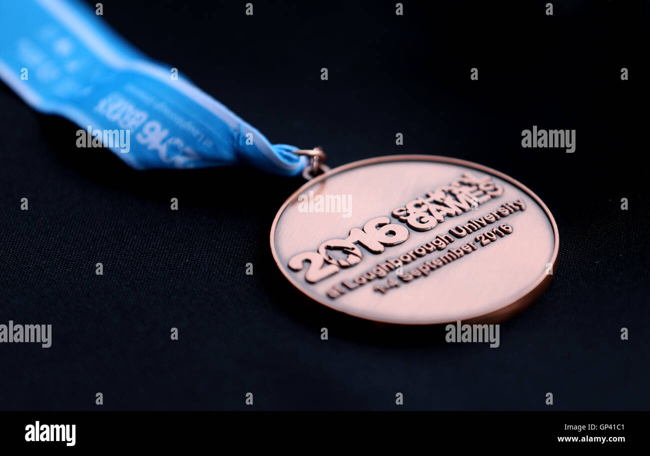 School games Bronze medal during the Athletics on day two of the School ...