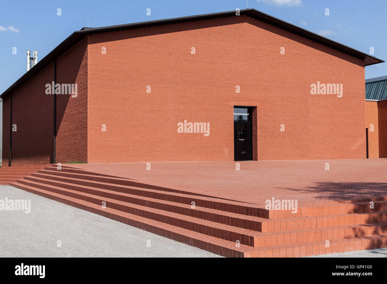 Vitra Campus Schaudepot by architects Herzog & de Meuron. Weil am Rhein ...