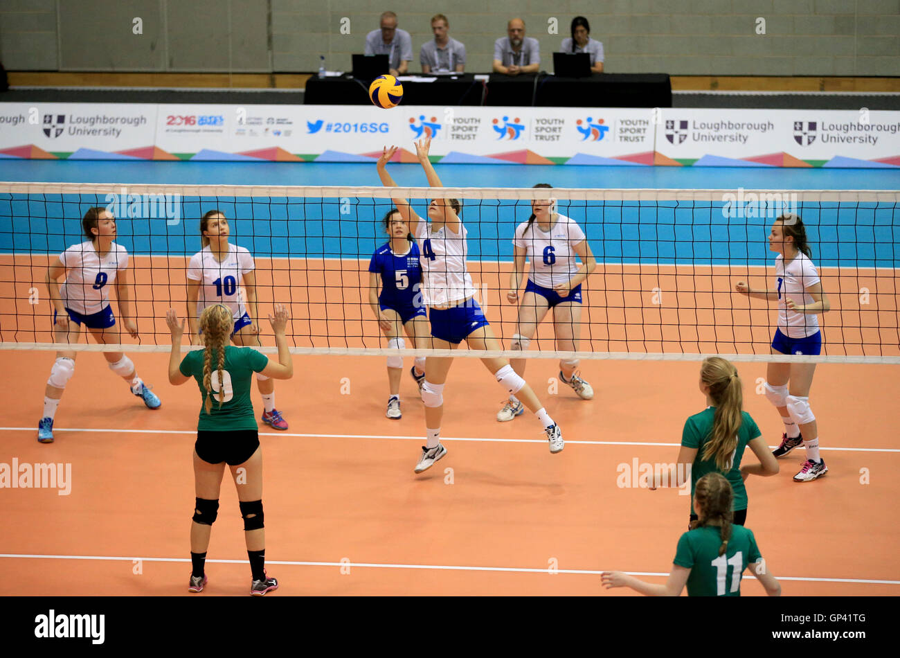 Action from the match between Northern Ireland and Scotland East at the ...