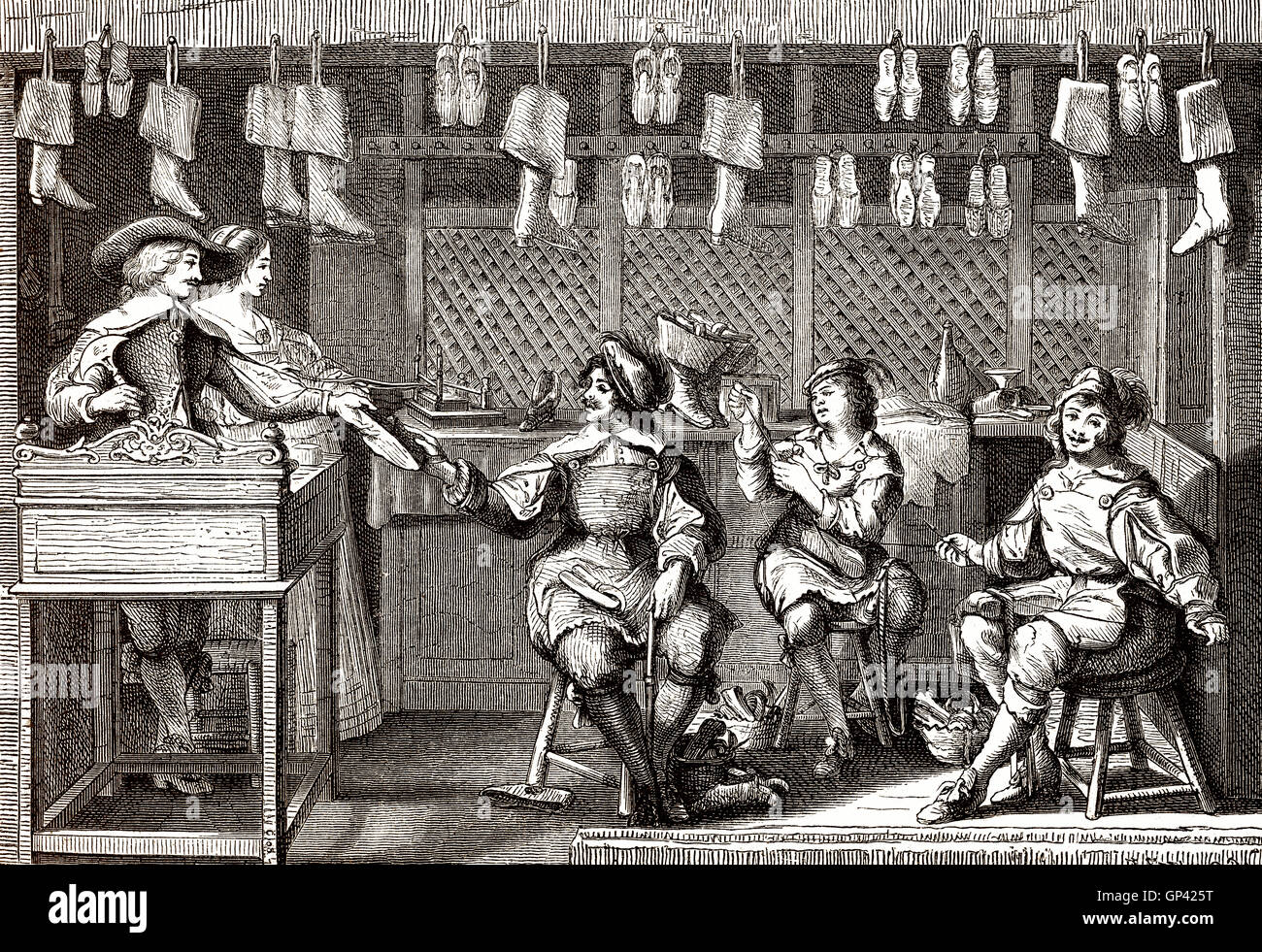 17th century merchants hi-res stock photography and images - Alamy