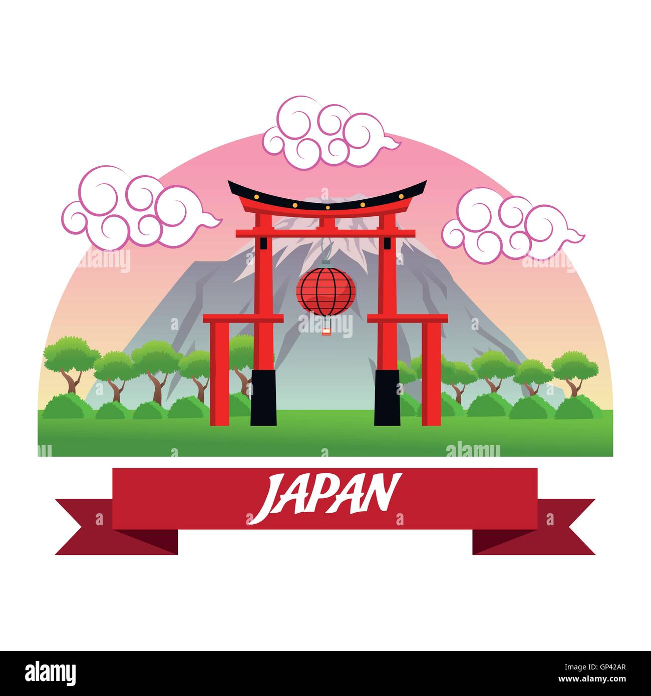 arch japan culture design Stock Vector Image & Art - Alamy