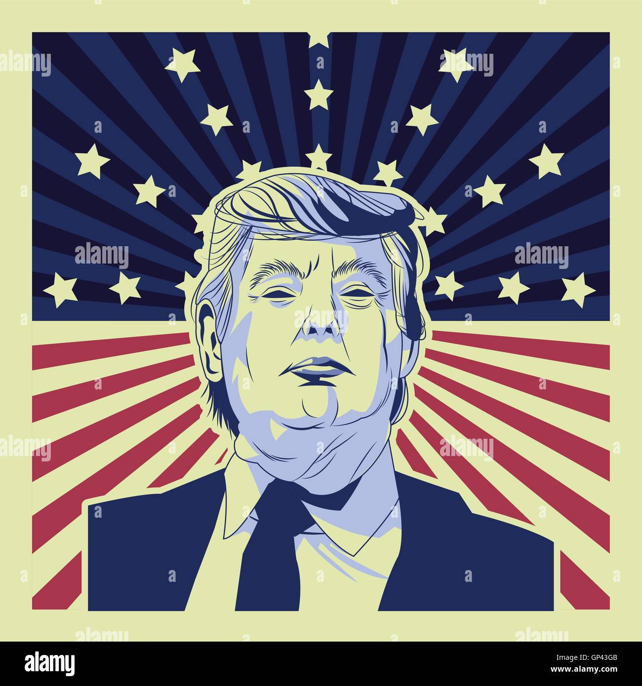 USA presidential election donald trump Stock Vector Image & Art - Alamy