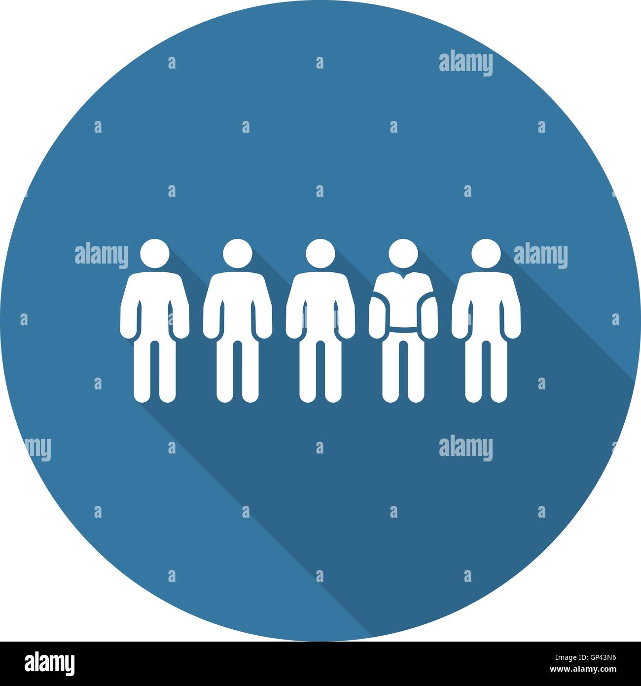 Team meeting icon Stock Vector Images - Alamy