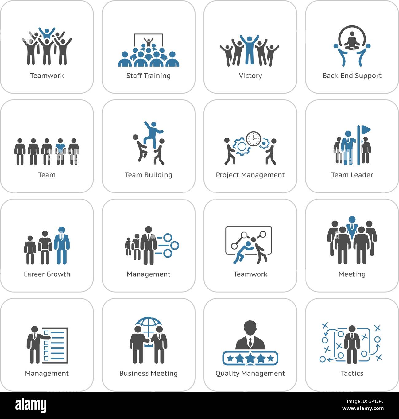 End of business meeting Stock Vector Images - Alamy