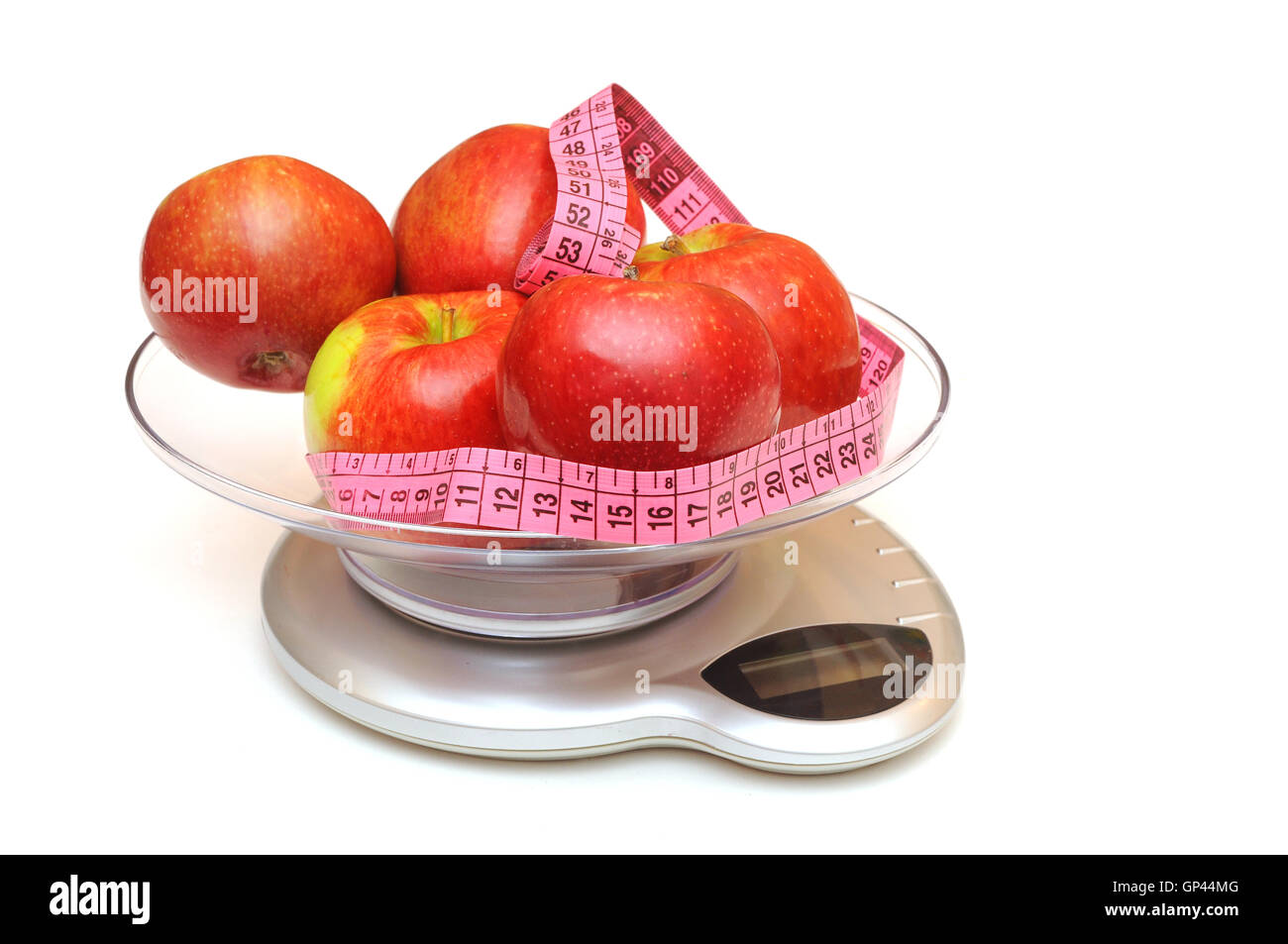 Apples weigh scale hi-res stock photography and images - Alamy