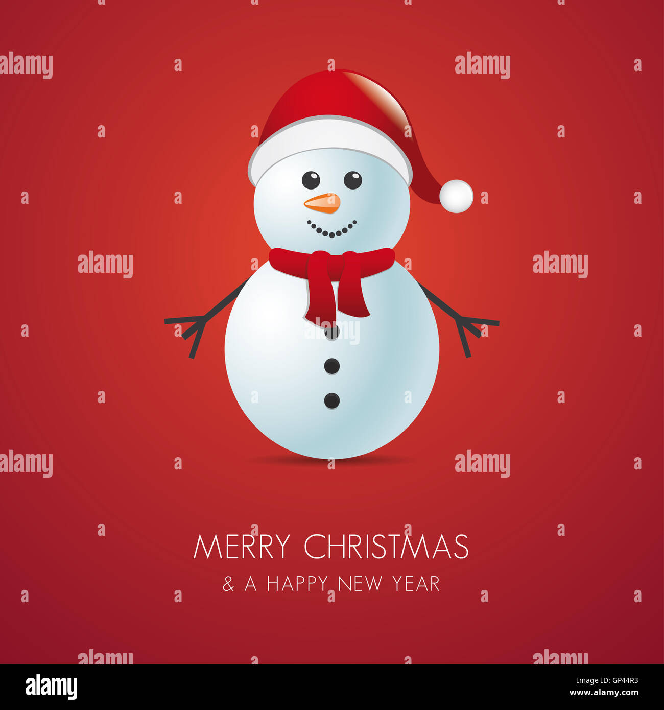 Snowman red scarf hi-res stock photography and images - Alamy