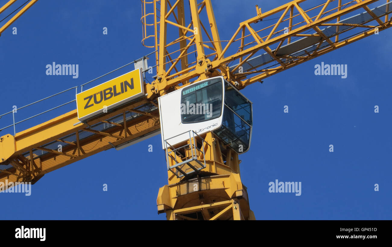 Tower Crane Cabin High Resolution Stock Photography and Images - Alamy