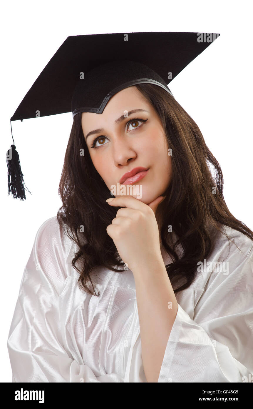 Sad graduate student diploma hi-res stock photography and images - Alamy