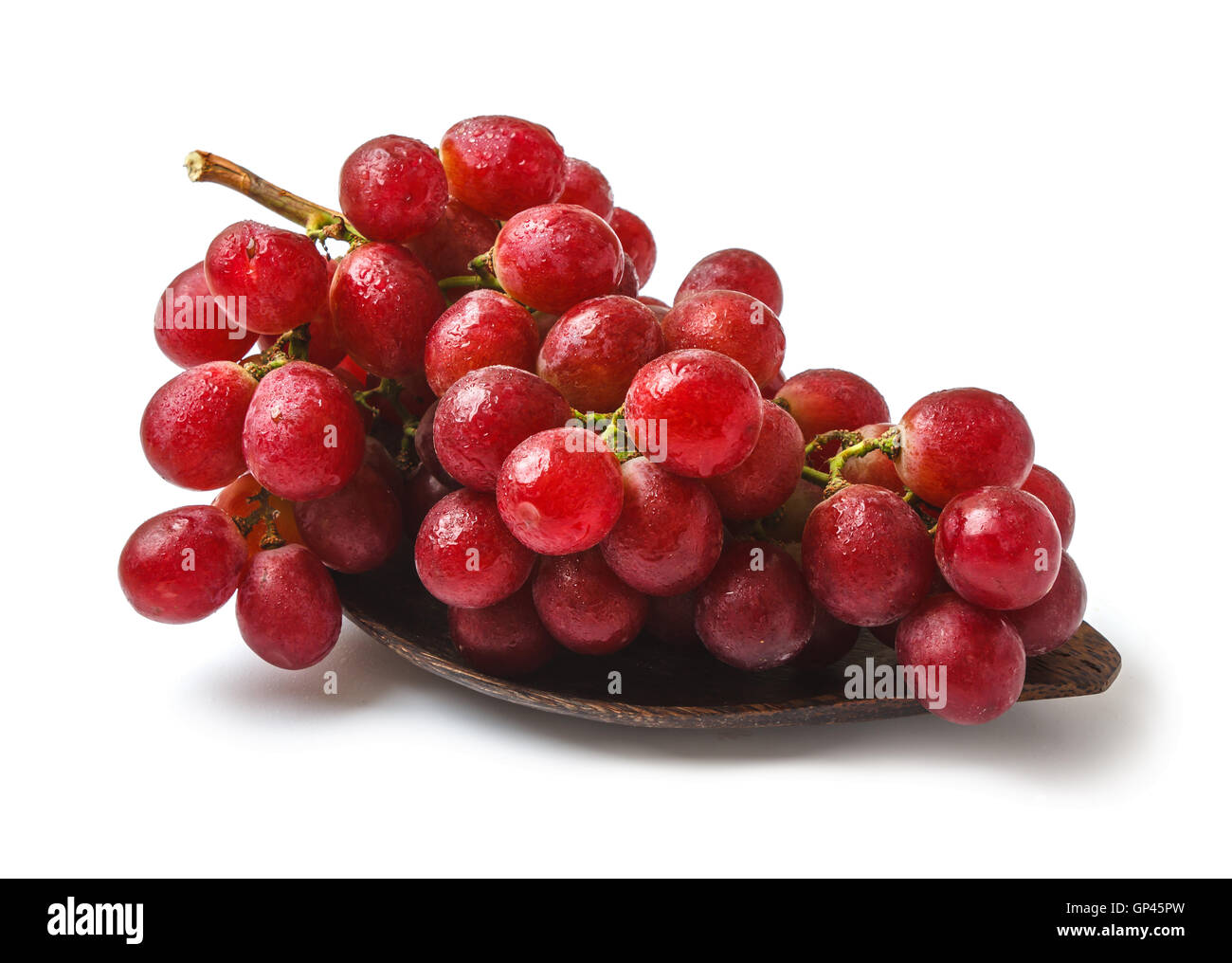 bunch of grapes on a plate Stock Photo - Alamy