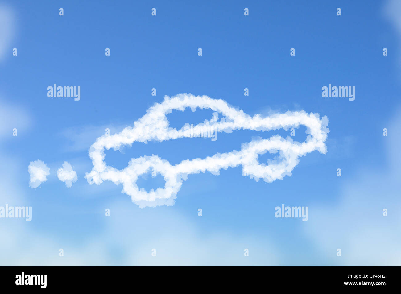 Car dreaming cloud Stock Photo - Alamy