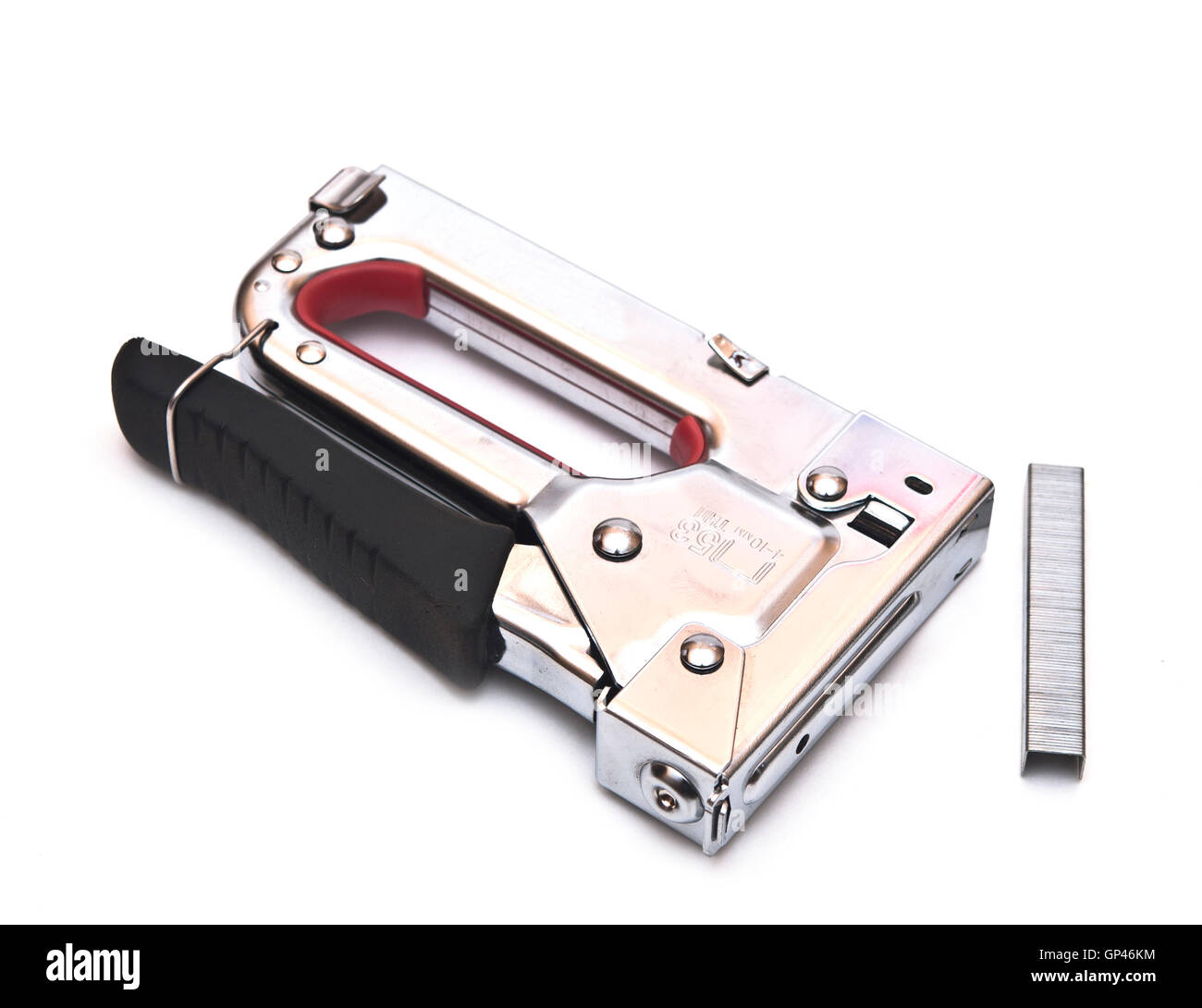 strong steel stapler for fastening materials Stock Photo - Alamy