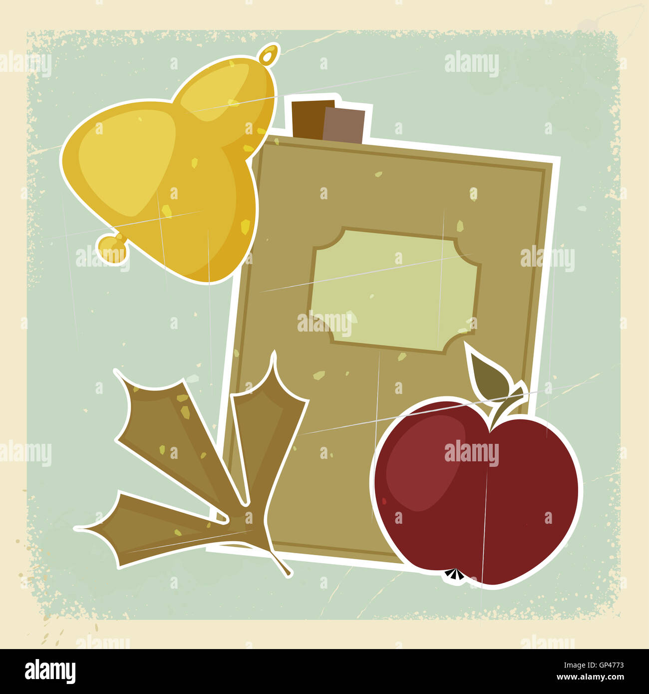 Retro school sign hi-res stock photography and images - Alamy