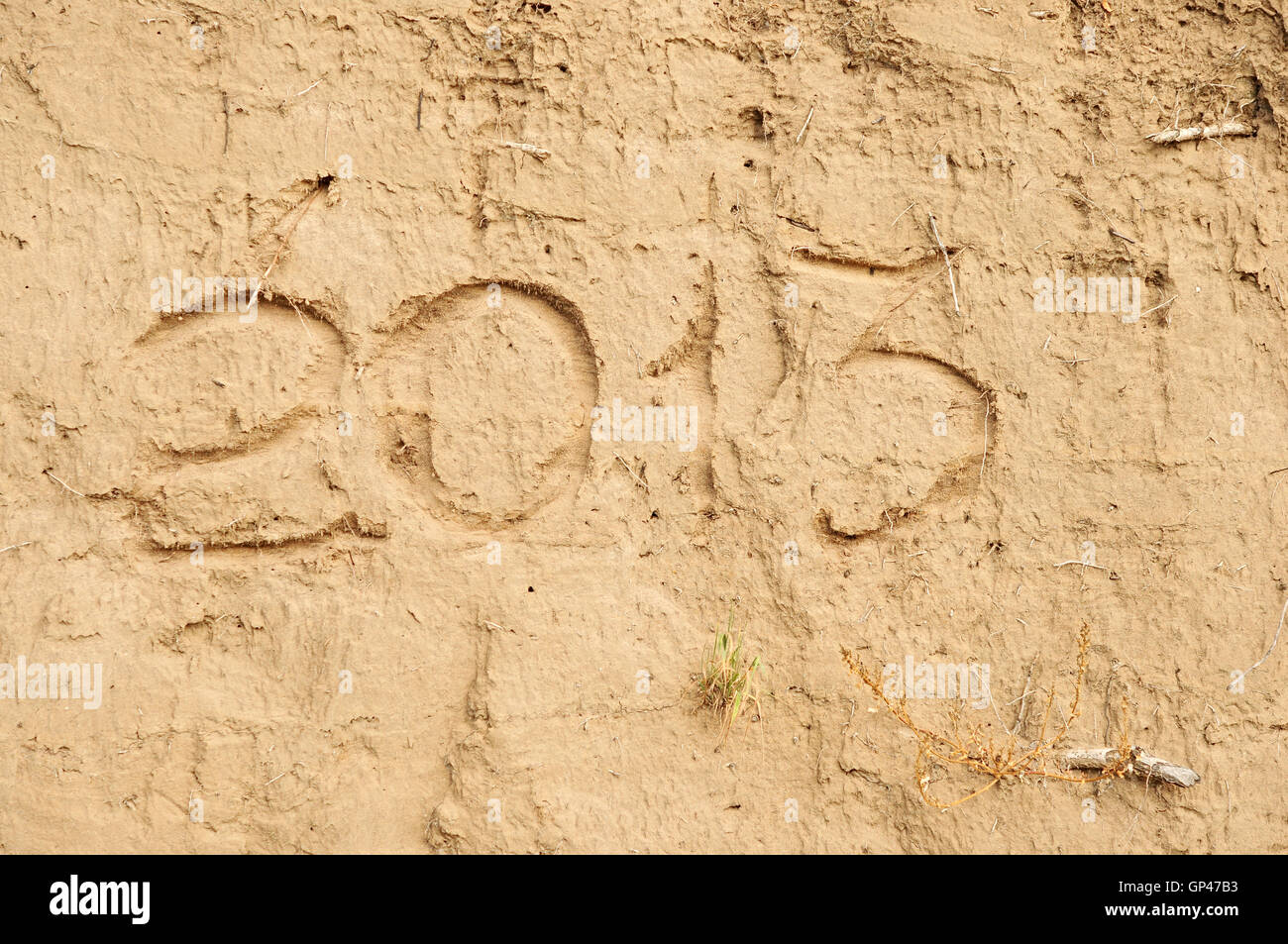 new year sand calendar concept Stock Photo - Alamy