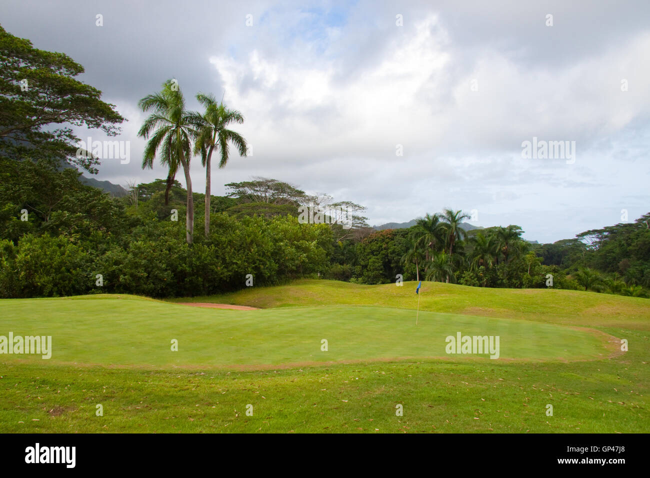 Beautiful Golf Course Stock Photo - Alamy