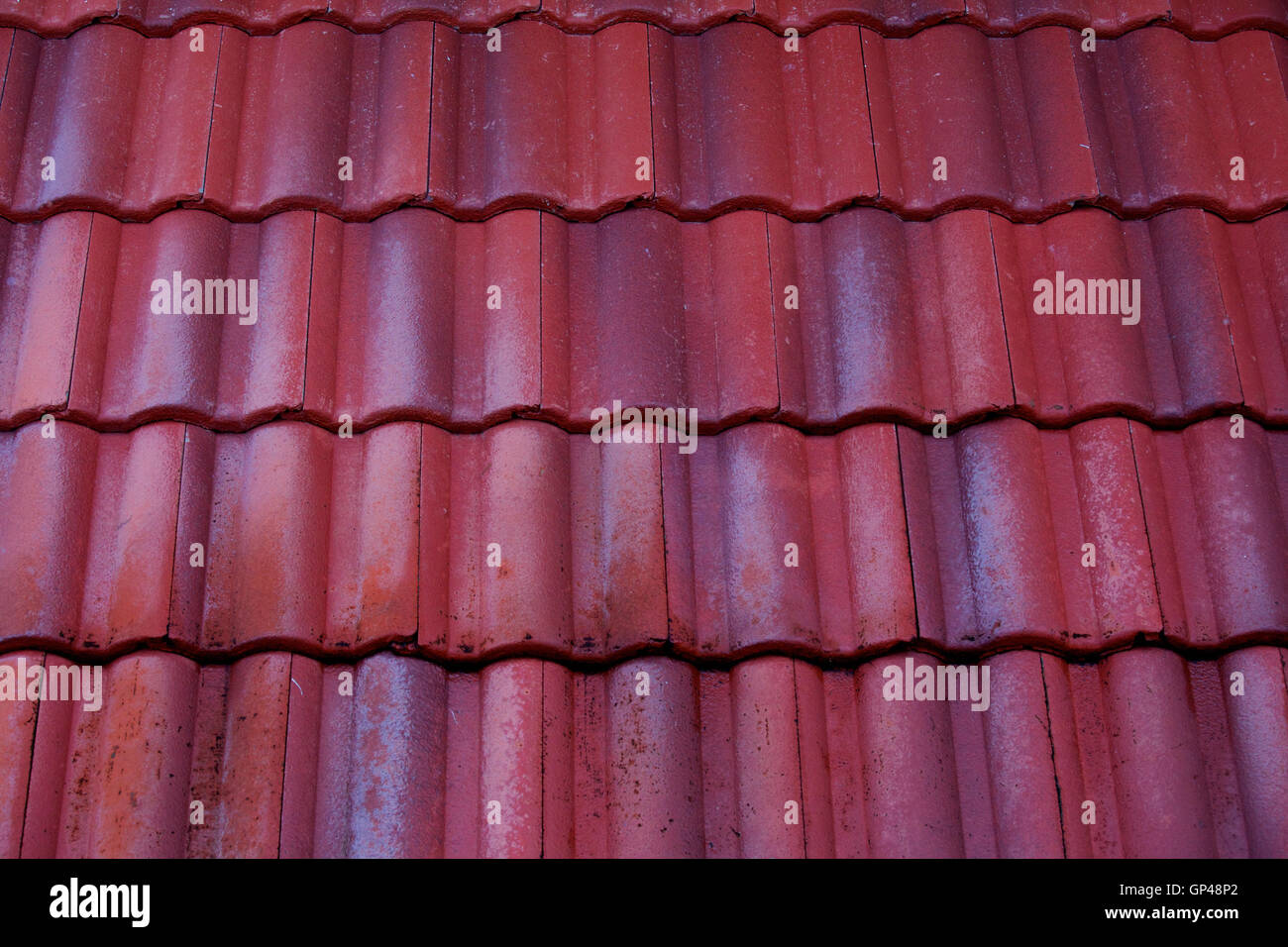 Roof Tile Pattern Stock Photo - Alamy