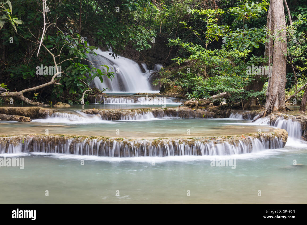 Waterfall in National Park Stock Photo - Alamy