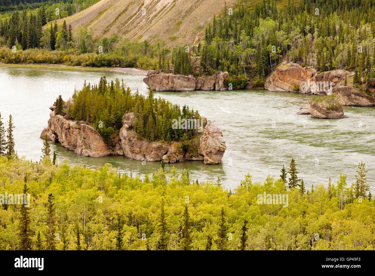 Five finger rapids yukon hi-res stock photography and images - Alamy