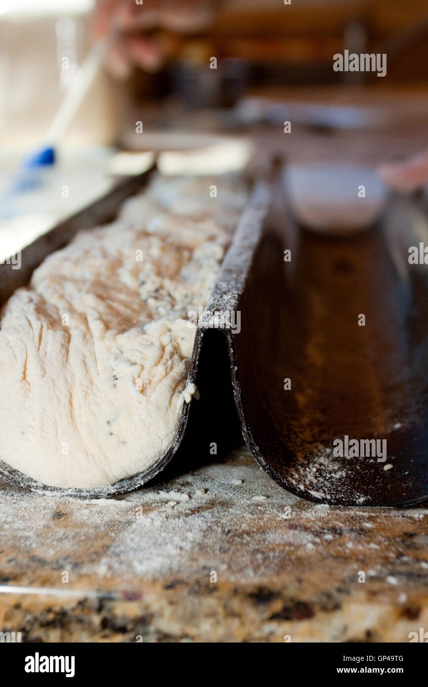 Bread Making Detail Stock Photo - Alamy