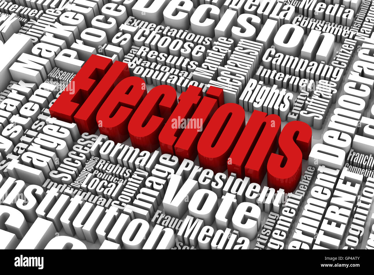 Elections word hi-res stock photography and images - Alamy