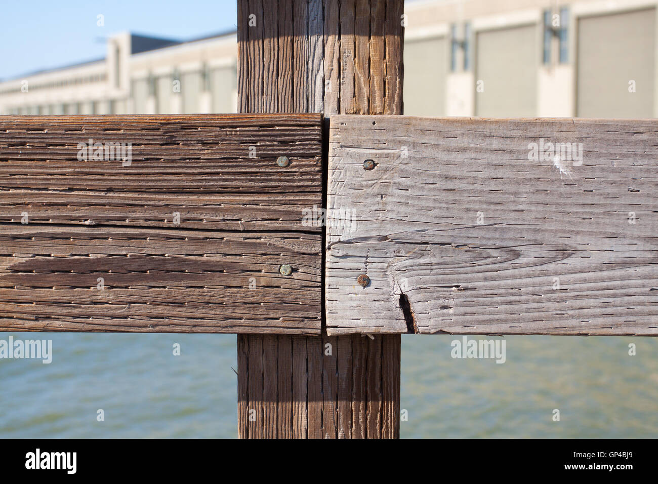 Pier Dock and Water Stock Photo - Alamy