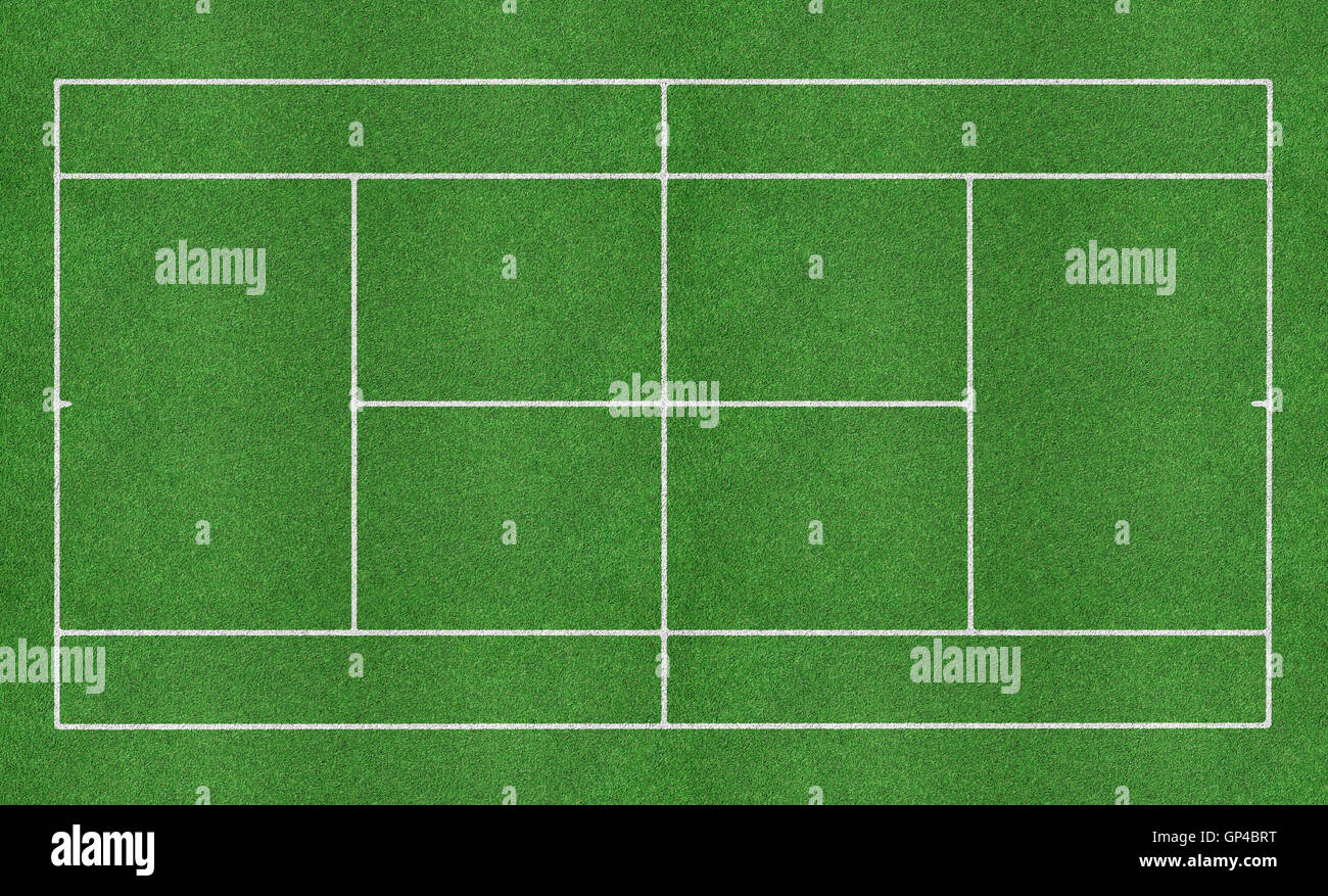Tennis grass court Stock Photo - Alamy
