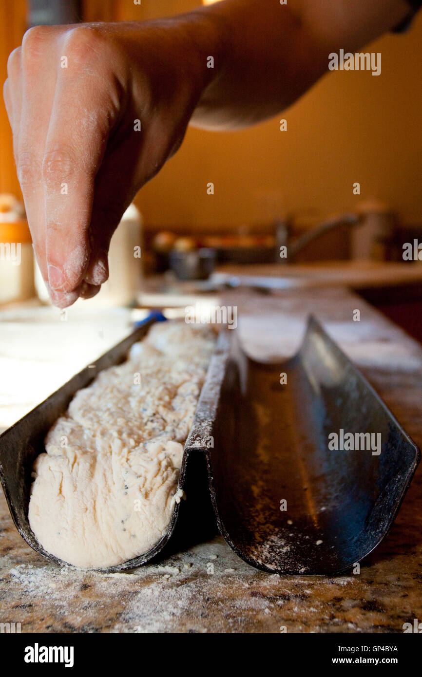 Bread Making Detail Stock Photo - Alamy