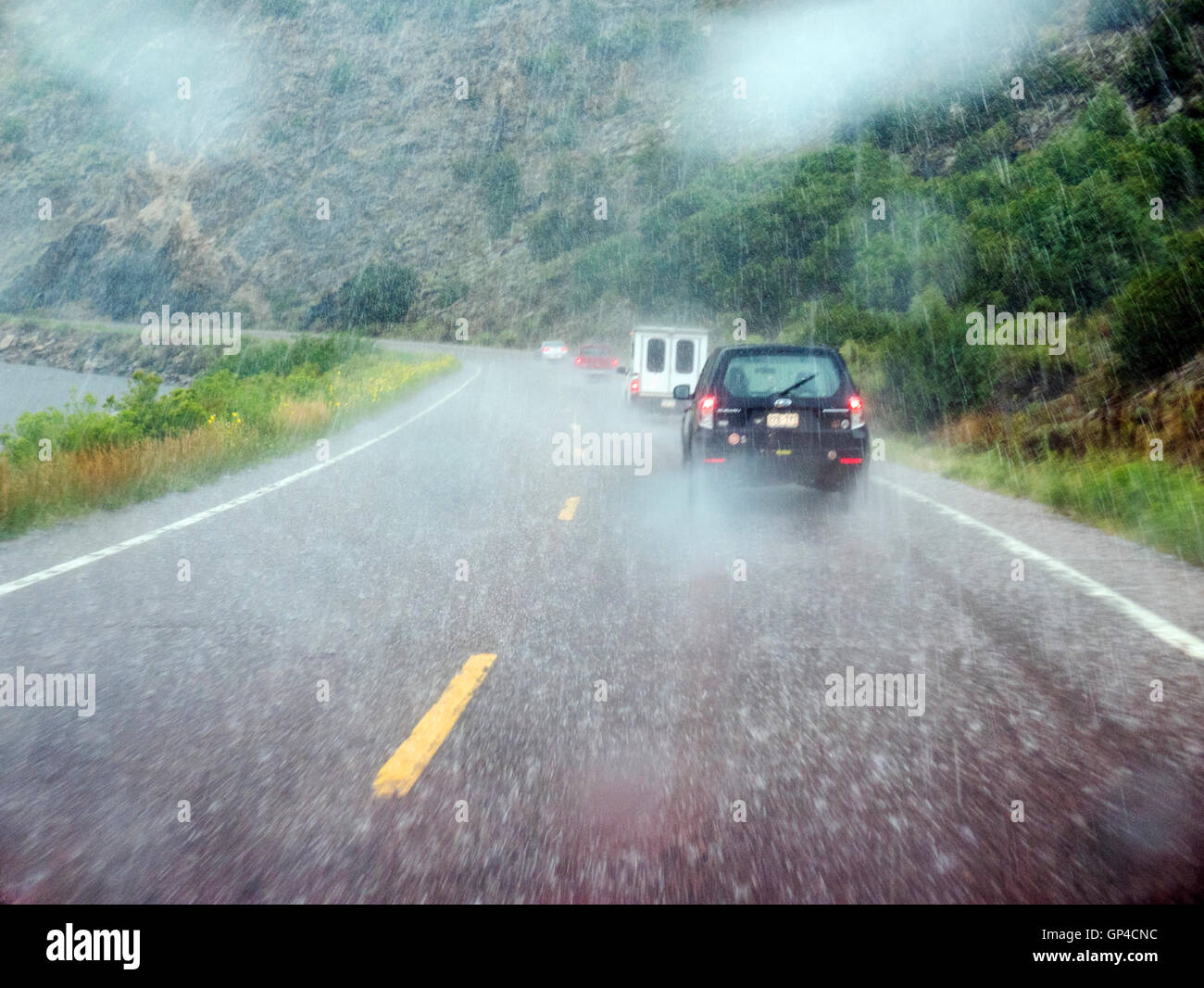 Driving hail hi-res stock photography and images - Alamy