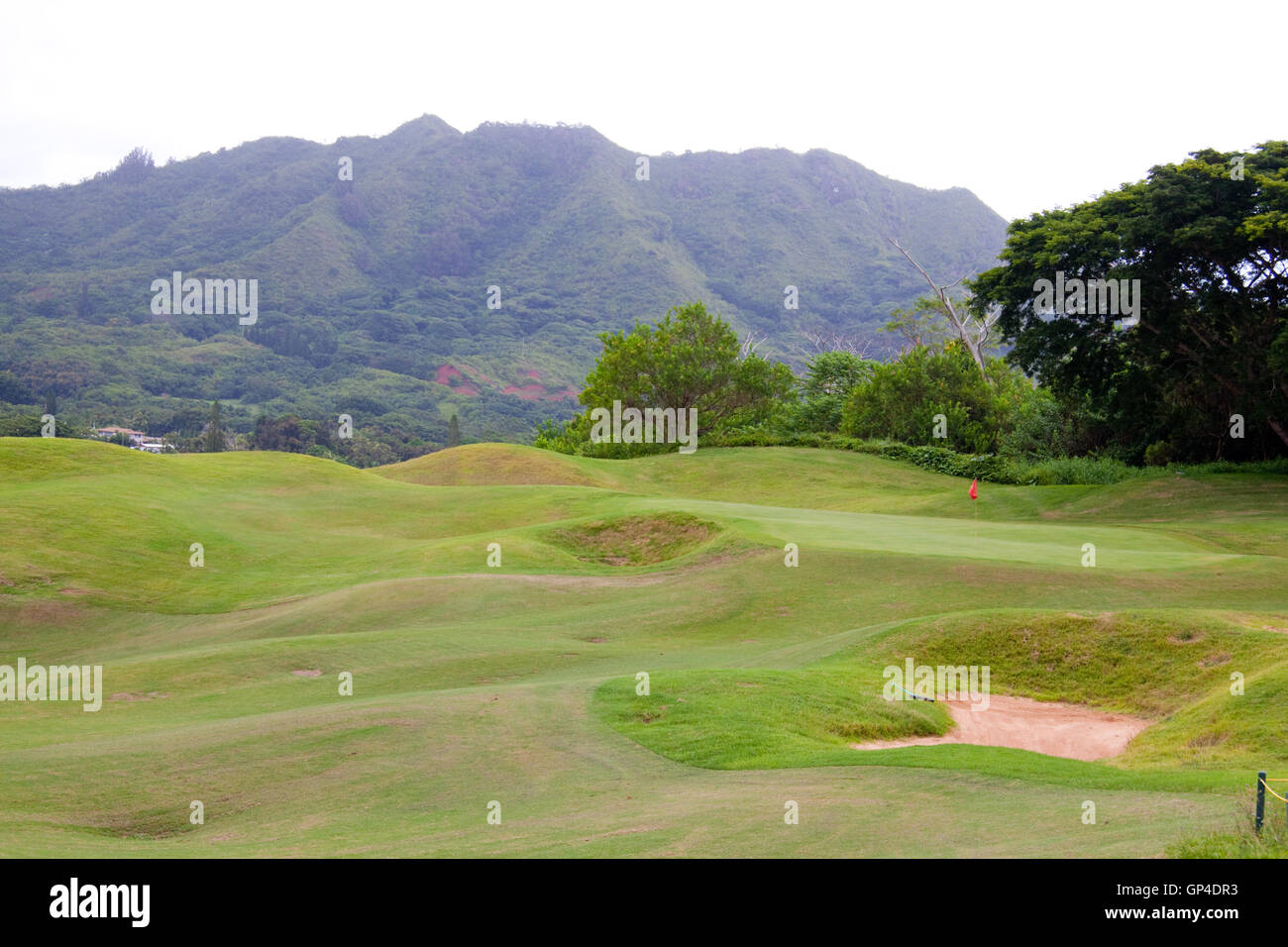 Beautiful Golf Course Stock Photo - Alamy