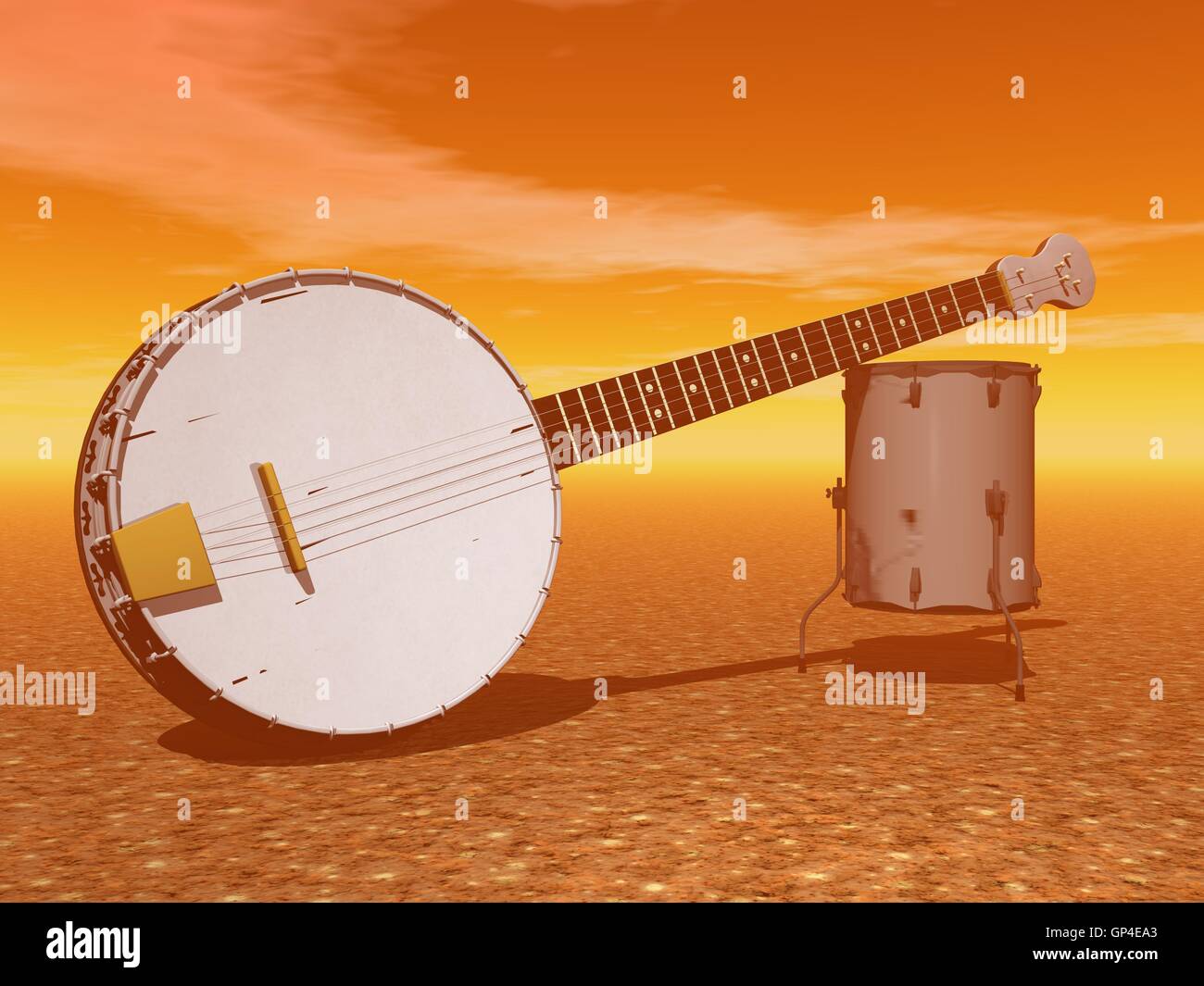 Play banjo hi-res stock photography and images - Alamy