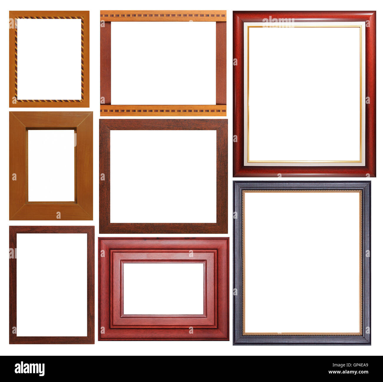 set of picture frame Stock Photo - Alamy