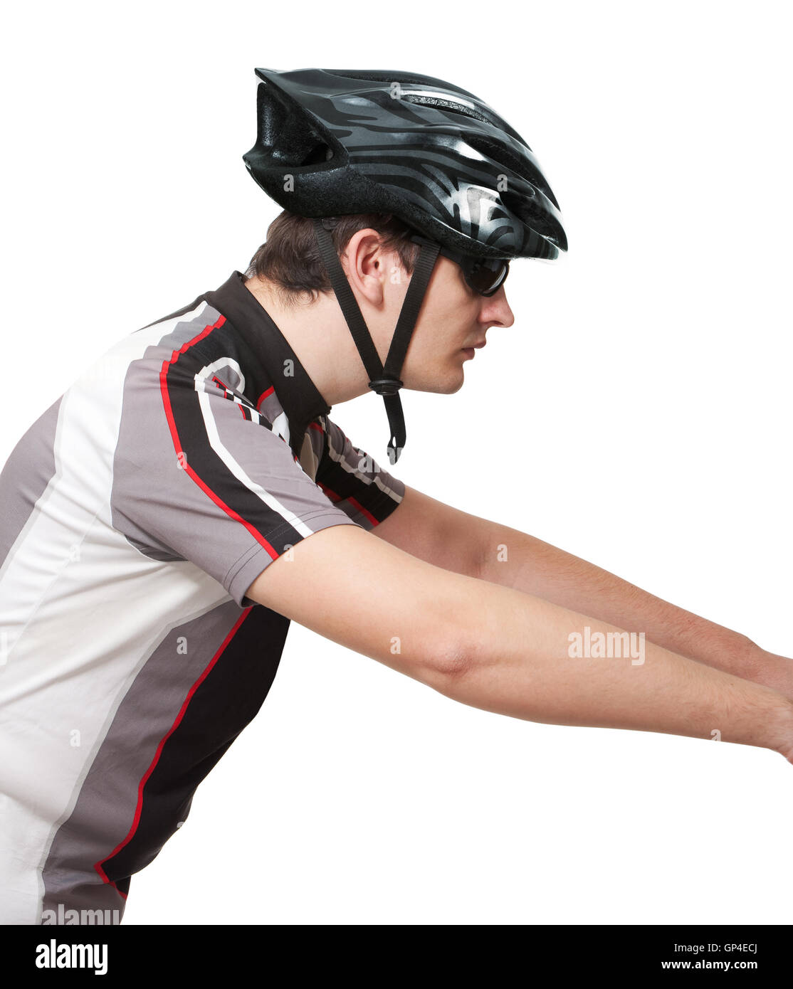 Cyclist isolated not woman not child hi-res stock photography and ...